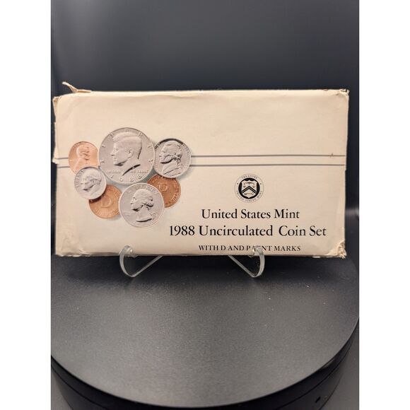 Us Mint | Office | 988 Us Mint Uncirculated Coin Set D P Mints Original ...